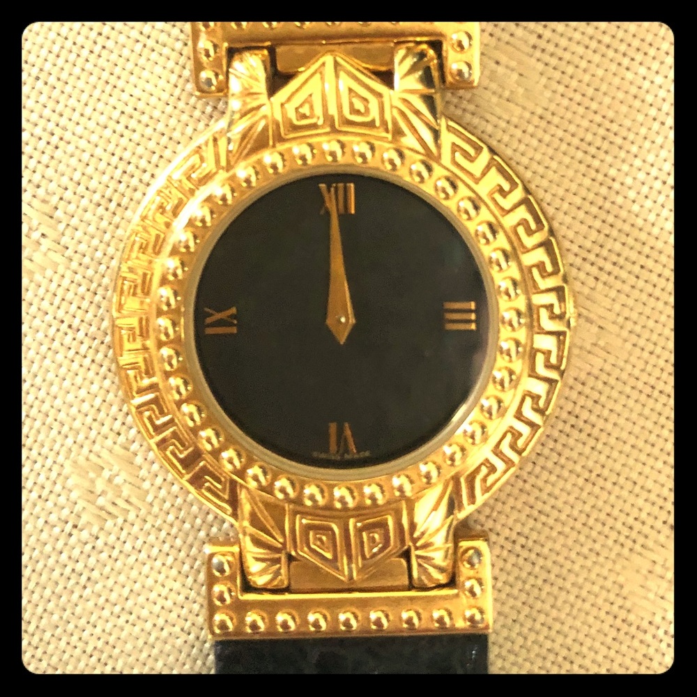 Authentic Gianni Versace Signature Watch - Gem